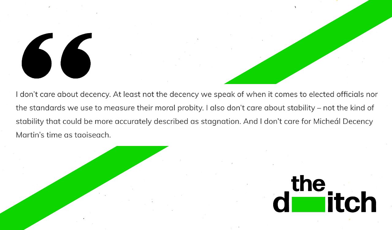 Comment: The decency of Micheál Martin